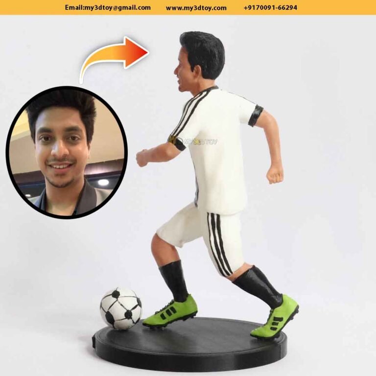 3D Miniature Football Player | Lifetime Gift